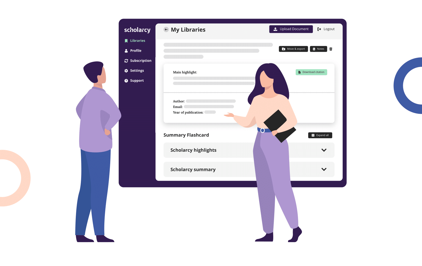 Scholarcy - infoHOST
